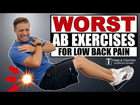 How To Exercise Your Abs With A Bad Back
