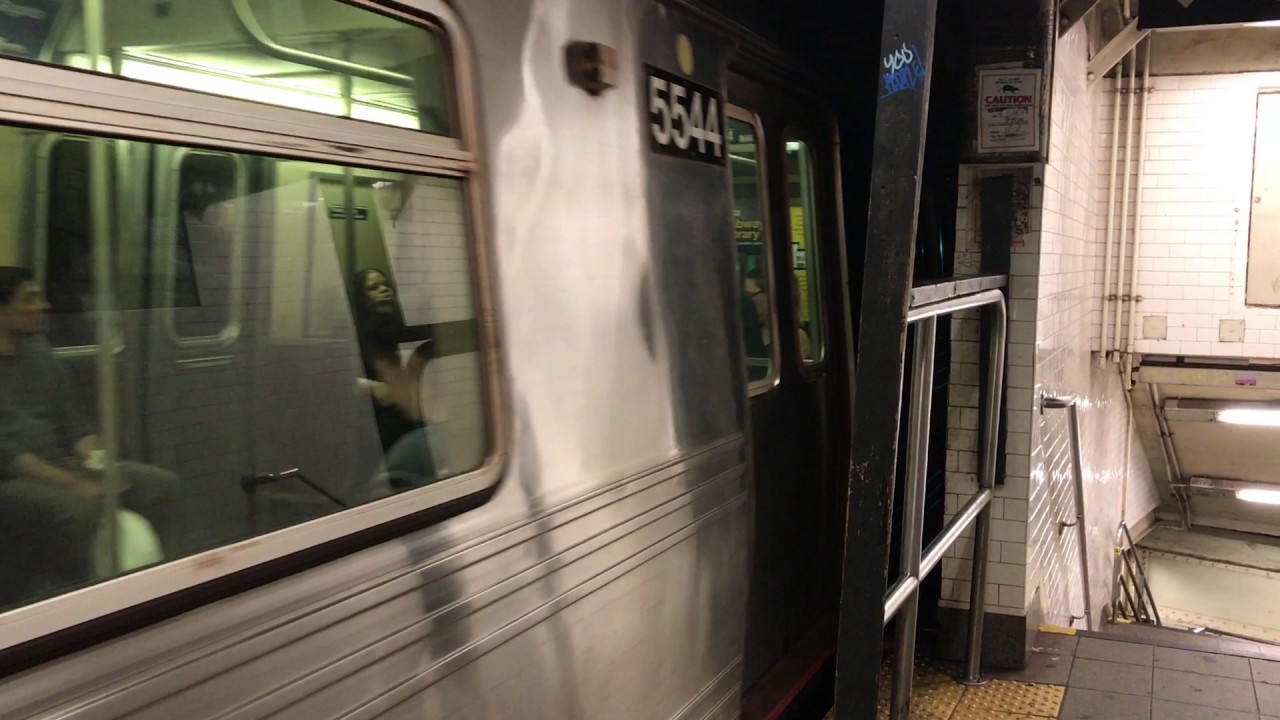 New York City Subway Pullman Standard R46 R Train Horn Recording @ 14th ...