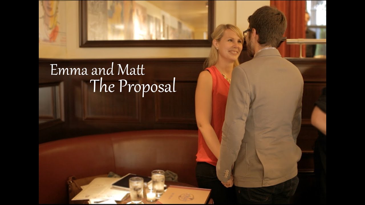 Emma and Matt: The Proposal - YouTube