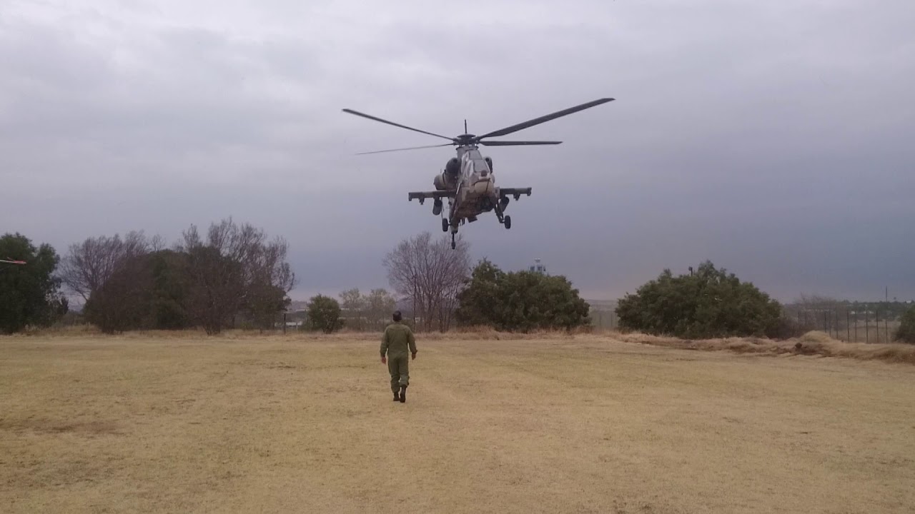 Denel Rooivalk landing - YouTube