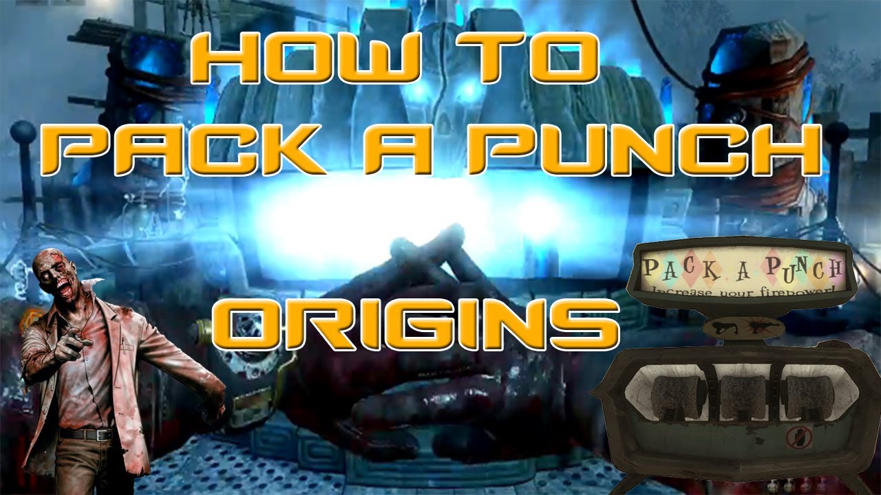 How to Pack-A-Punch In New Black Ops 2 Zombies Map "Origins" - YouTube