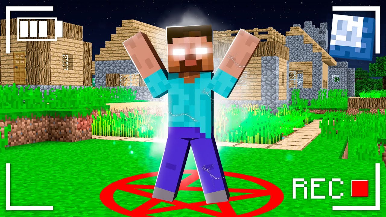 We Made This World at 3:00 AM and HEROBRINE Appeared.. #7 (Minecraft ...