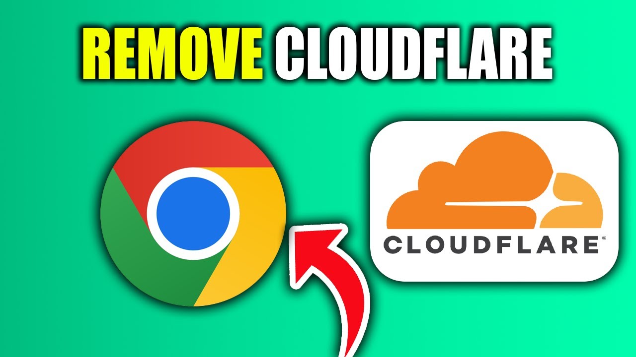 How To Remove Cloudflare From Chrome - New Method - YouTube