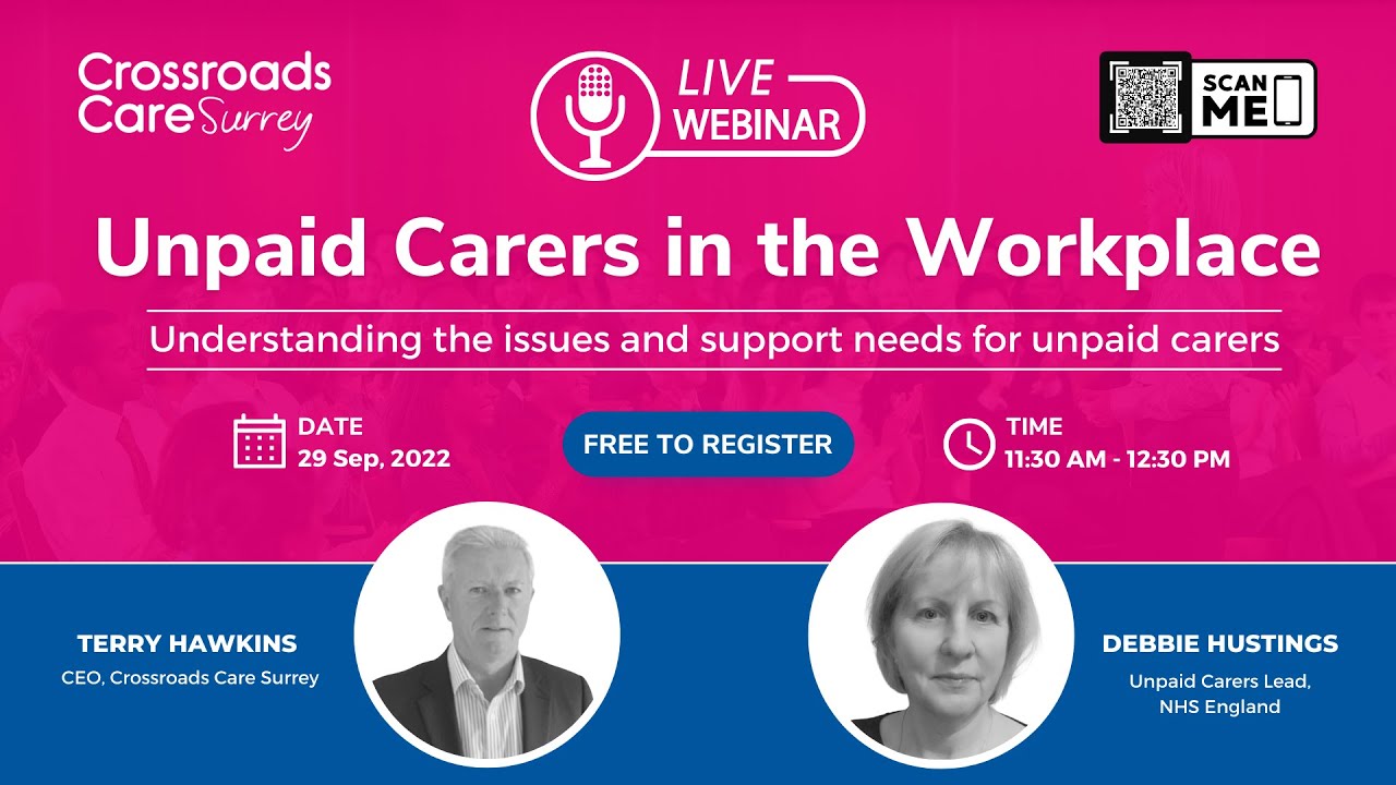 Unpaid Carers in the Workplace - webinar - YouTube