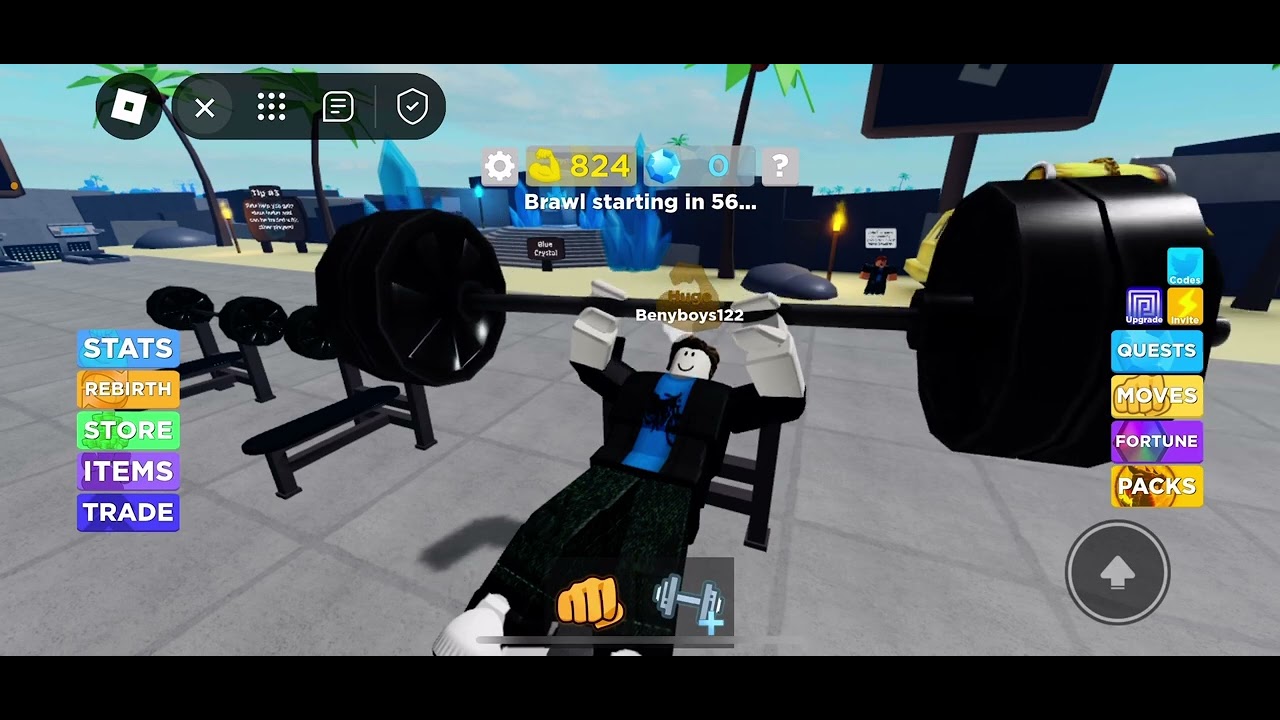How to get huge in muscle legends - YouTube