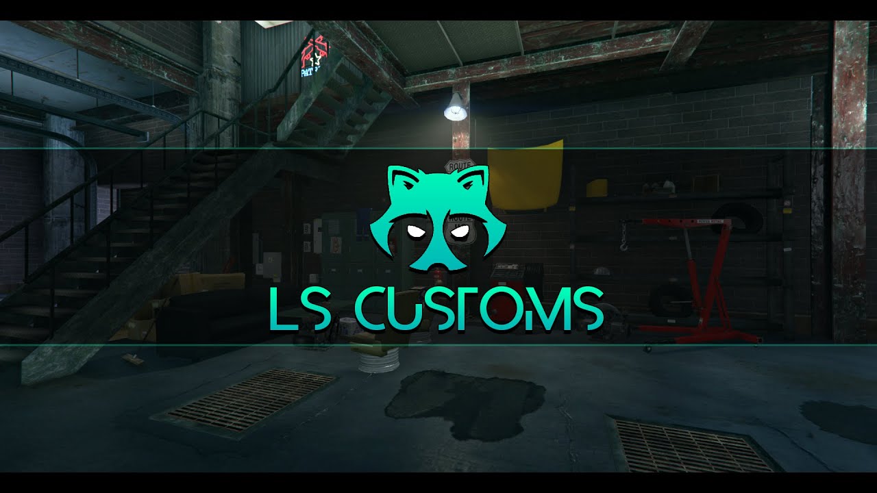 GTA V Interior: LS Customs - YouTube