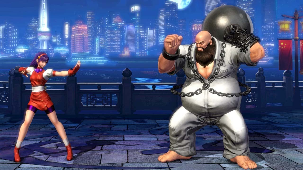 KOF XIV - Athena vs Chang - YouTube