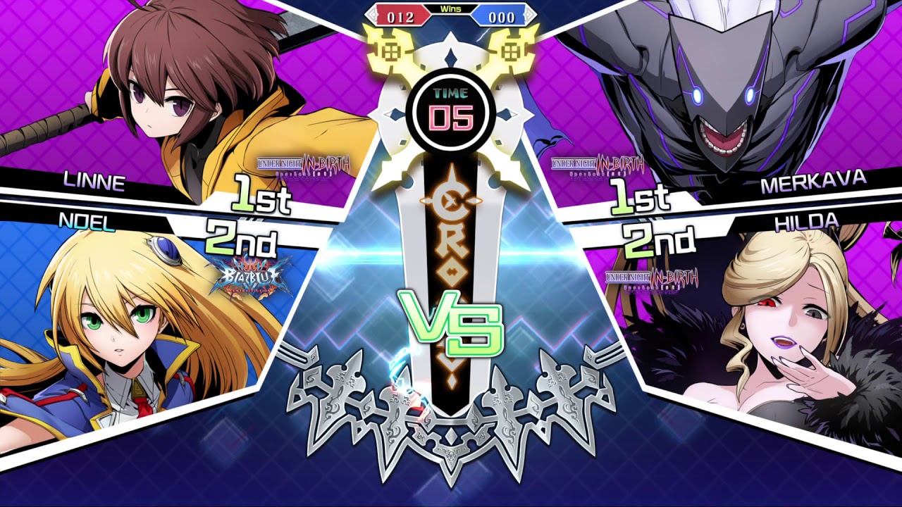 BLAZBLUE CROSS TAG BATTLE - Noel/Linne Survival - YouTube