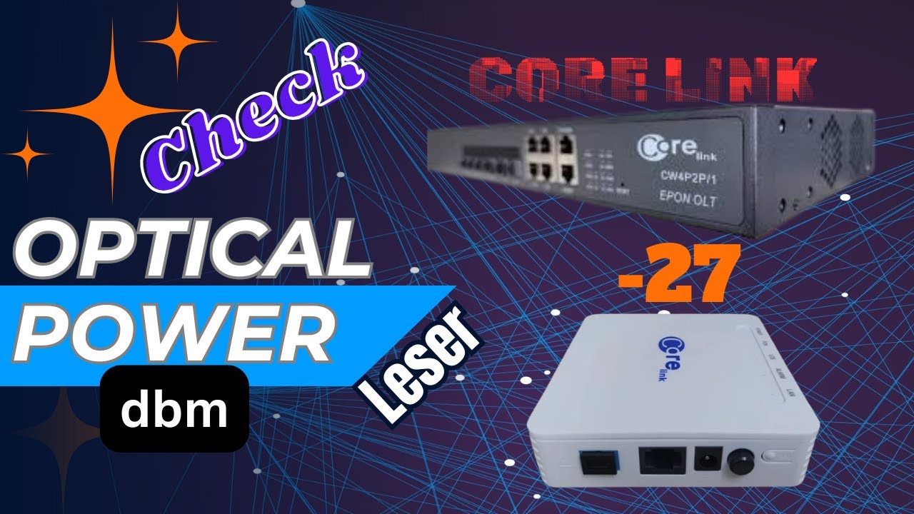 ONU Signal Power চেক (dBm) | CoreLink OLT (Bangla) - YouTube
