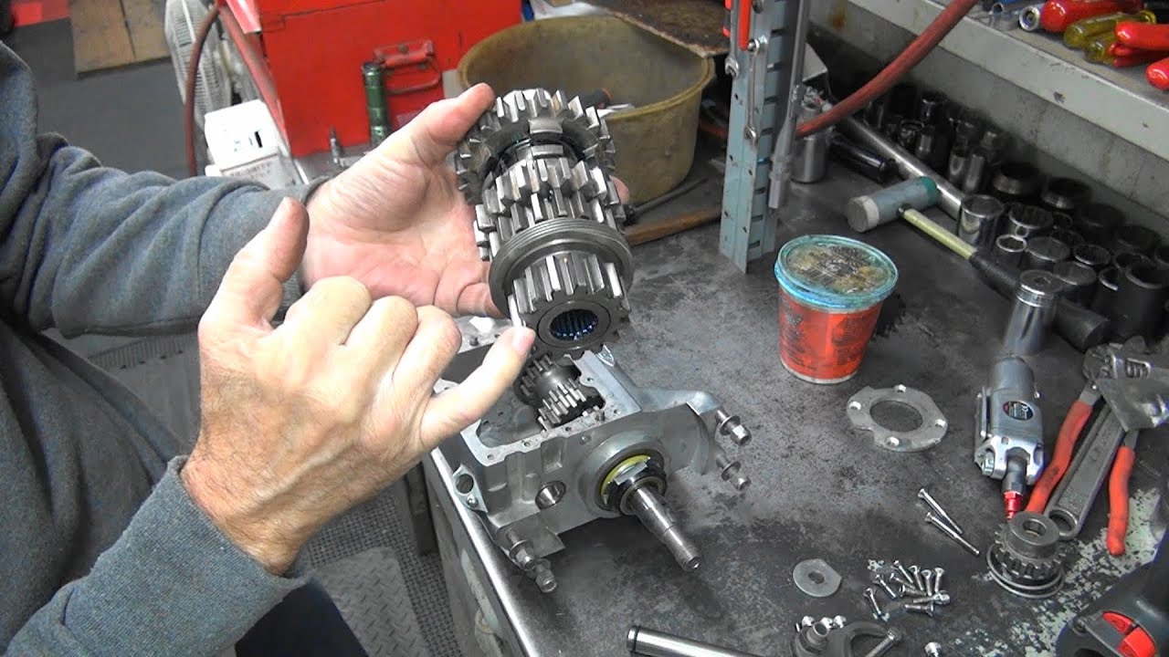 #120 1970-84 4-speed revtech shovelhead transmission rebuild 74" 80 ...