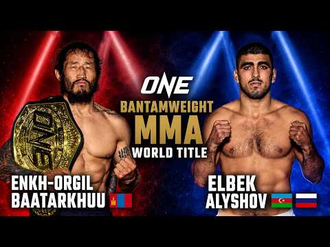 Enkh-Orgil Baatarkhuu 🇲🇳 vs. Elbek Alyshov 🇦🇿🇷🇺 | ONE Bantamweight MMA World Title Preview