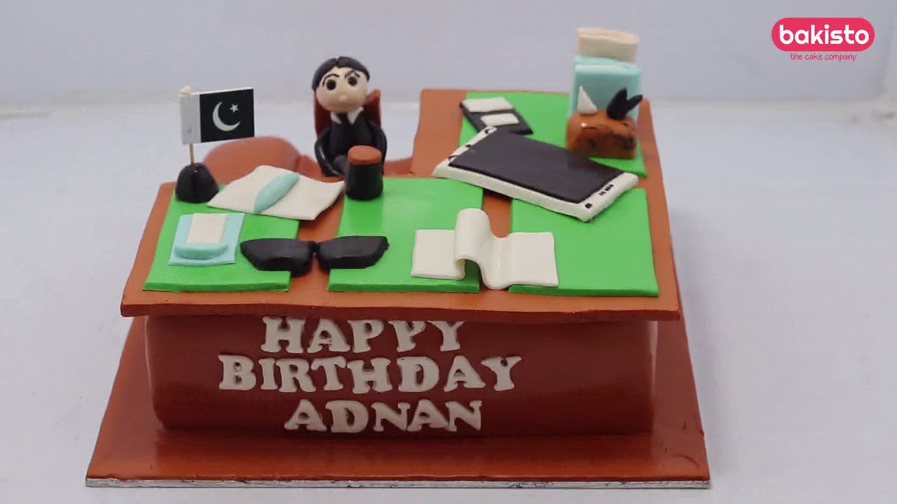 Govt. Officers Birthday Cake by bakisto.pk - YouTube