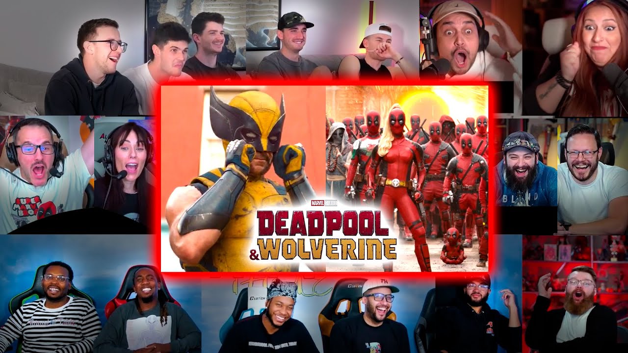 Wolverine Puts On His Mask and Deadpool Corps Reaction Mashup | Deapool ...
