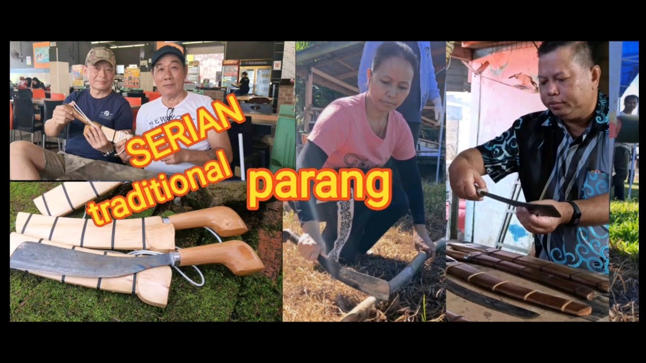 best parang at SERIAN SARAWAK. traditional parang - YouTube