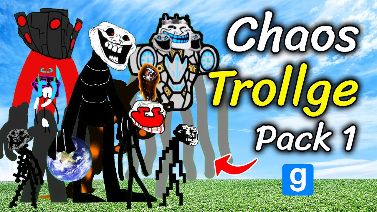 โทรลสุดเกรียน จาก mod Chaos Trollge Pack - Garry's Mod - สมบอย - YouTube