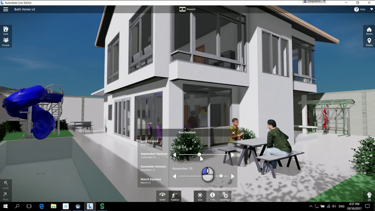 Autodesk Live with VR (HTC Vive Demo by Junavo) - YouTube