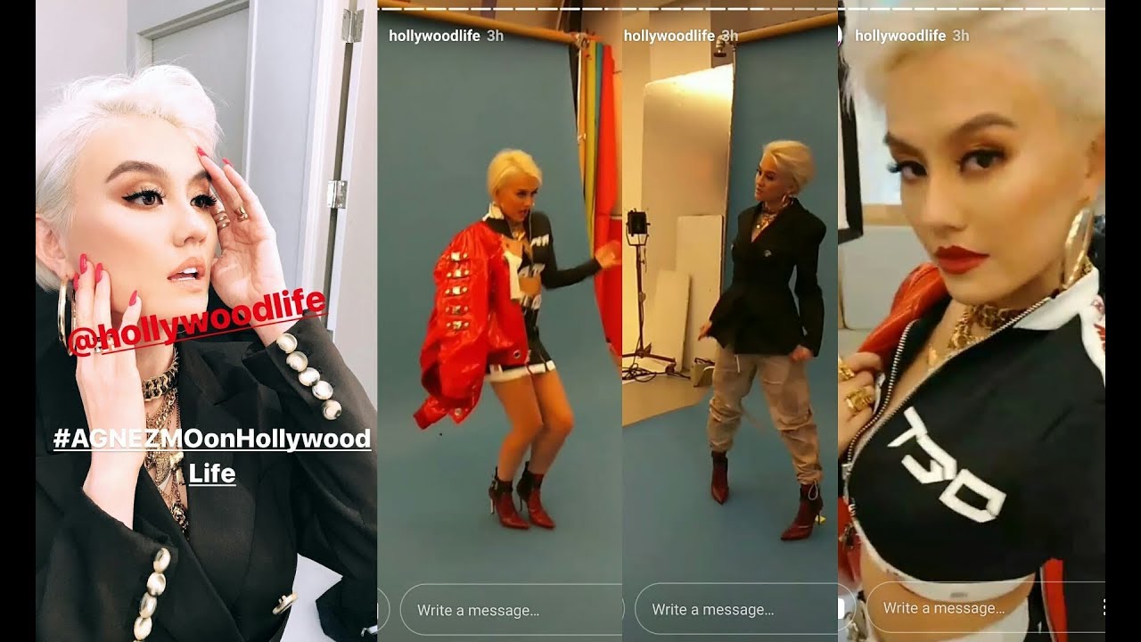 AGNEZ MO takes over HollywoodLife's IG stories - Photoshoot & Interview ...