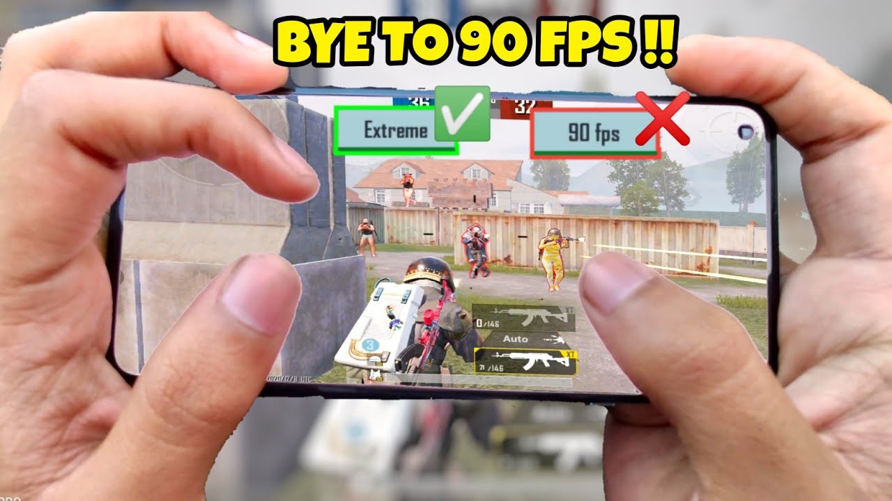 GOOD BYE 90 FPS ️| OnePlus 8T 90 Fps Pubg Mobile | TDM 5 Finger + Gyro ...