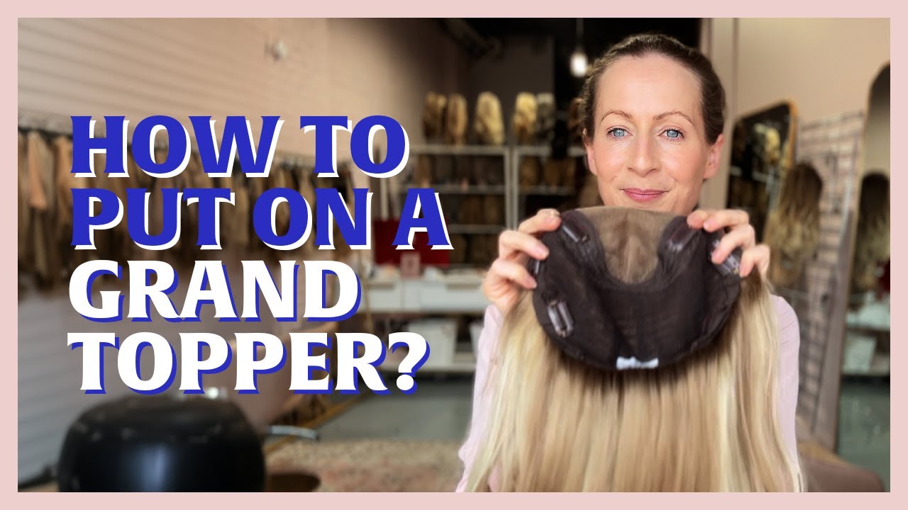 How to put on a grand topper? | Goldylost's hybrid between a wig and ...