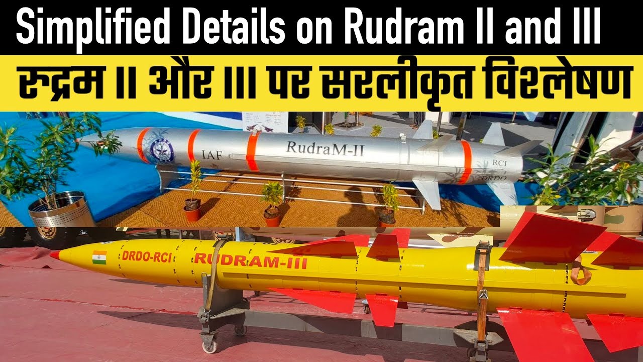 Simplified Details on Rudram II and III - YouTube