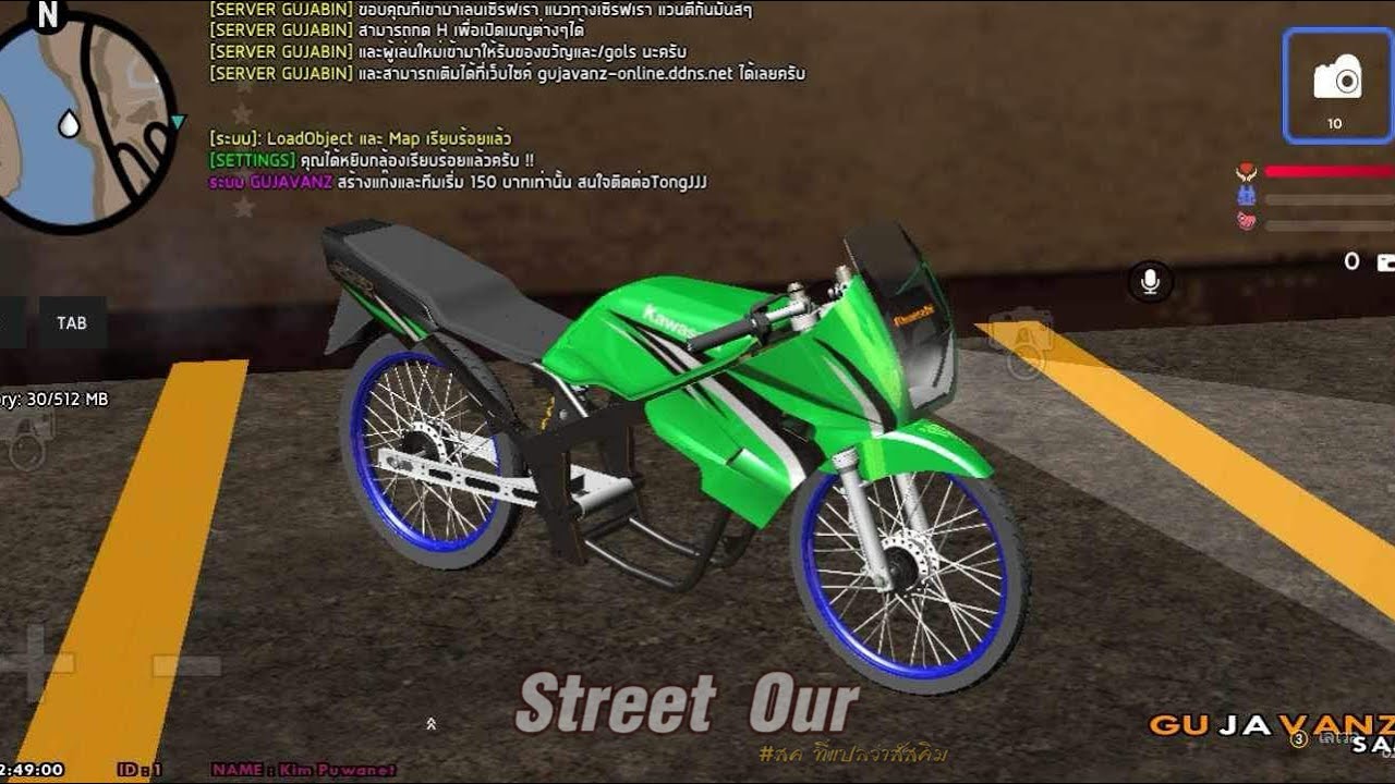 Mod : KR SSR E10 : Gta San มือถือ : Street Our : GUJAVANZ - YouTube