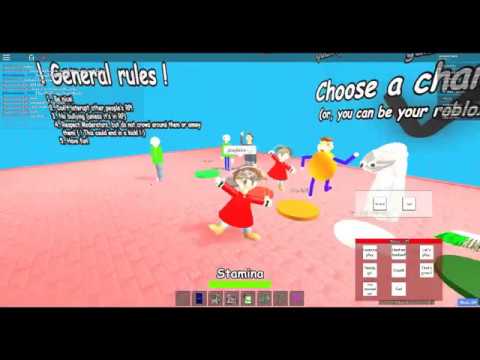 Roblox baldi's basics in education and learning rp 3d showcase - YouTube