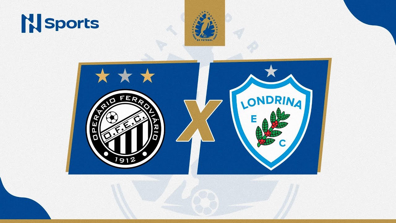 Campeonato Paranaense 2024: Operário x Londrina - 1ª Rodada - AO VIVO ...