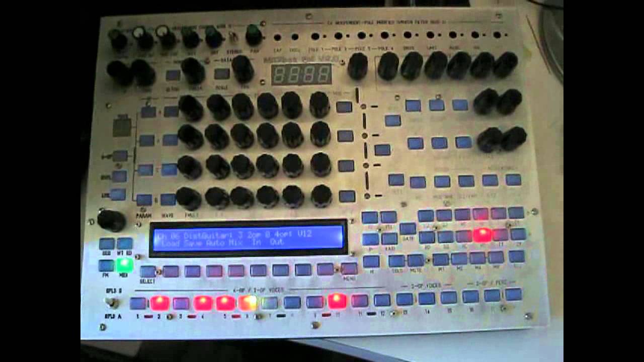 MIDIbox FM V2.0 Demosong: Zelda Dance Remix 1 - YouTube