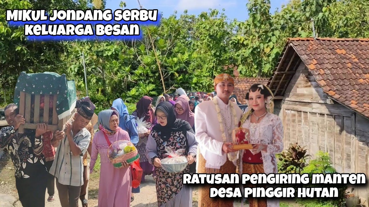 Nostalgia Manten Jaman Dulu Mikul Jodang Tradisi Peninggalan Nenek ...