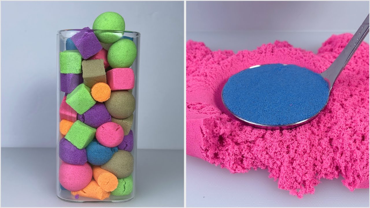 Healing sand video that makes you feel good. #16. Very Satisfying and ...