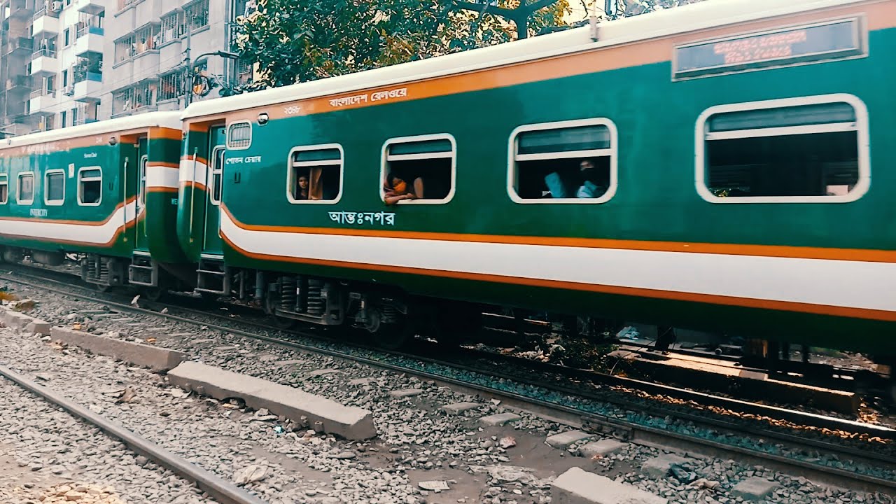 Jayantika Express Express Through Pass Malibagh Rail Gate with ...