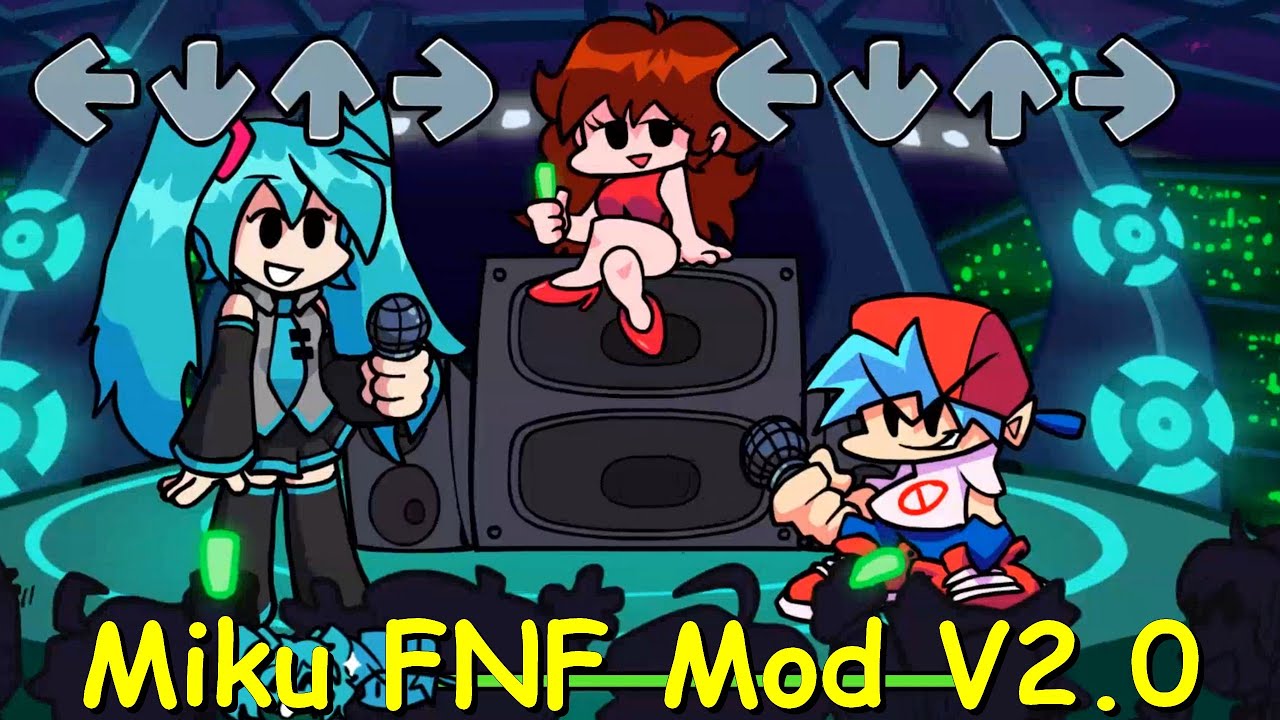 Miku Mod v.2.0 (3 original songs + cutscenes) - Friday Night Funkin ...