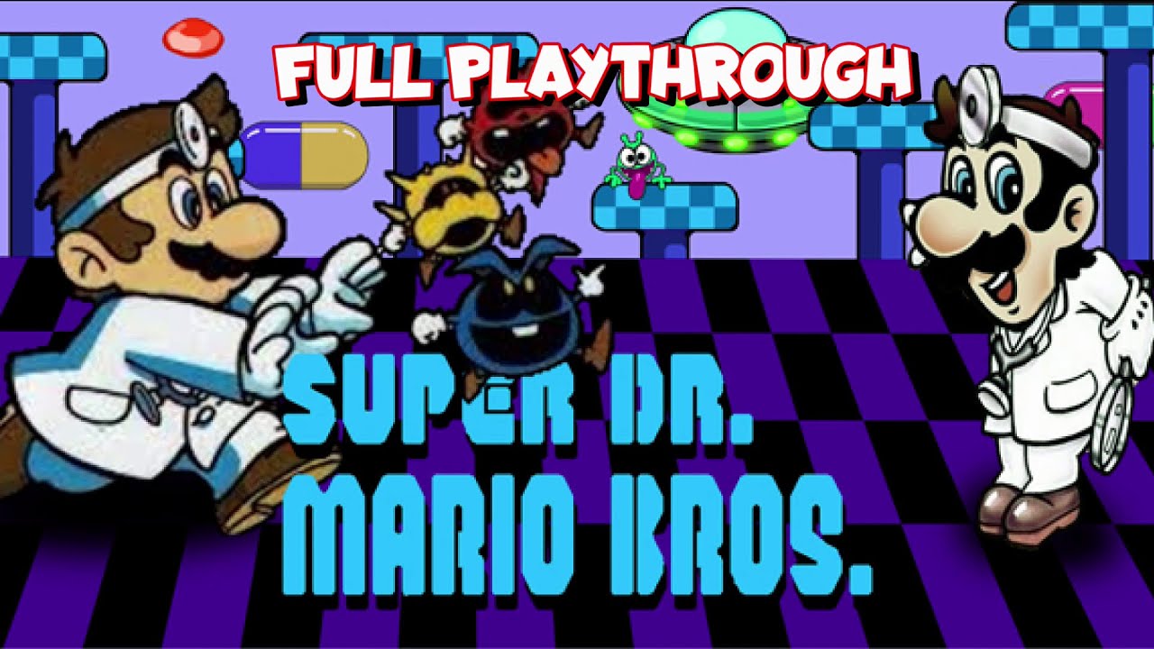 Super Dr. Mario Bros . (Super Mario Bros ROM Hack) Full Playthrough - YouTube