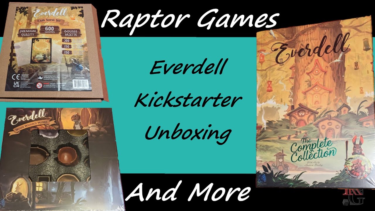 Everdell The Complete Collection Board Game Unboxing - YouTube