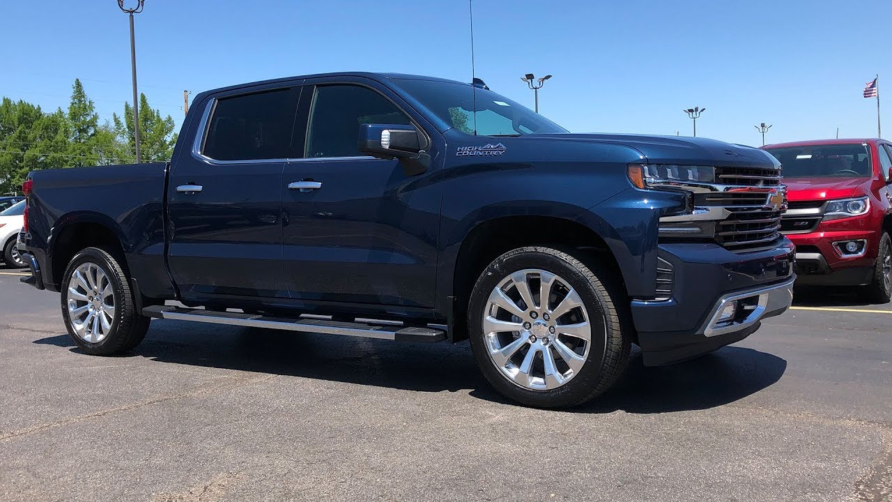 2019 Chevy Silverado High Country 4x4 - YouTube