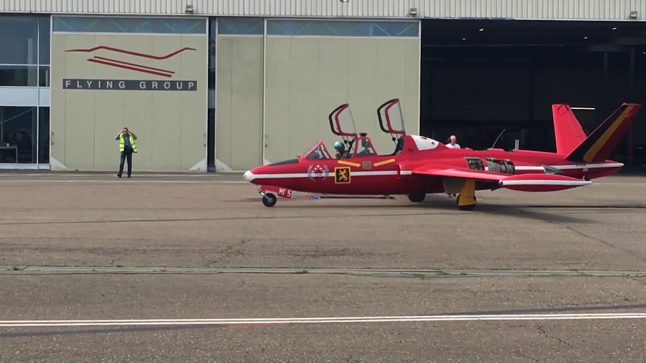 Fouga magister engine sound - YouTube