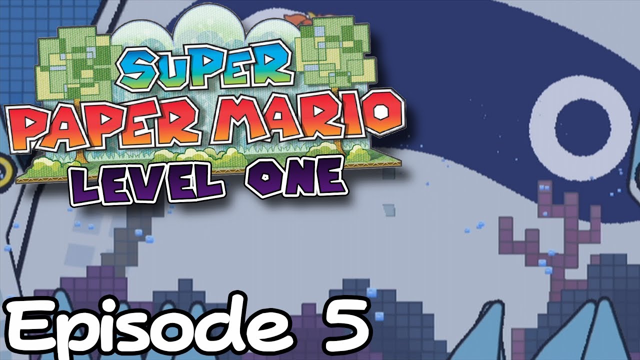 Super Paper Mario: Level One [5] "A Bloop of a Time" - YouTube
