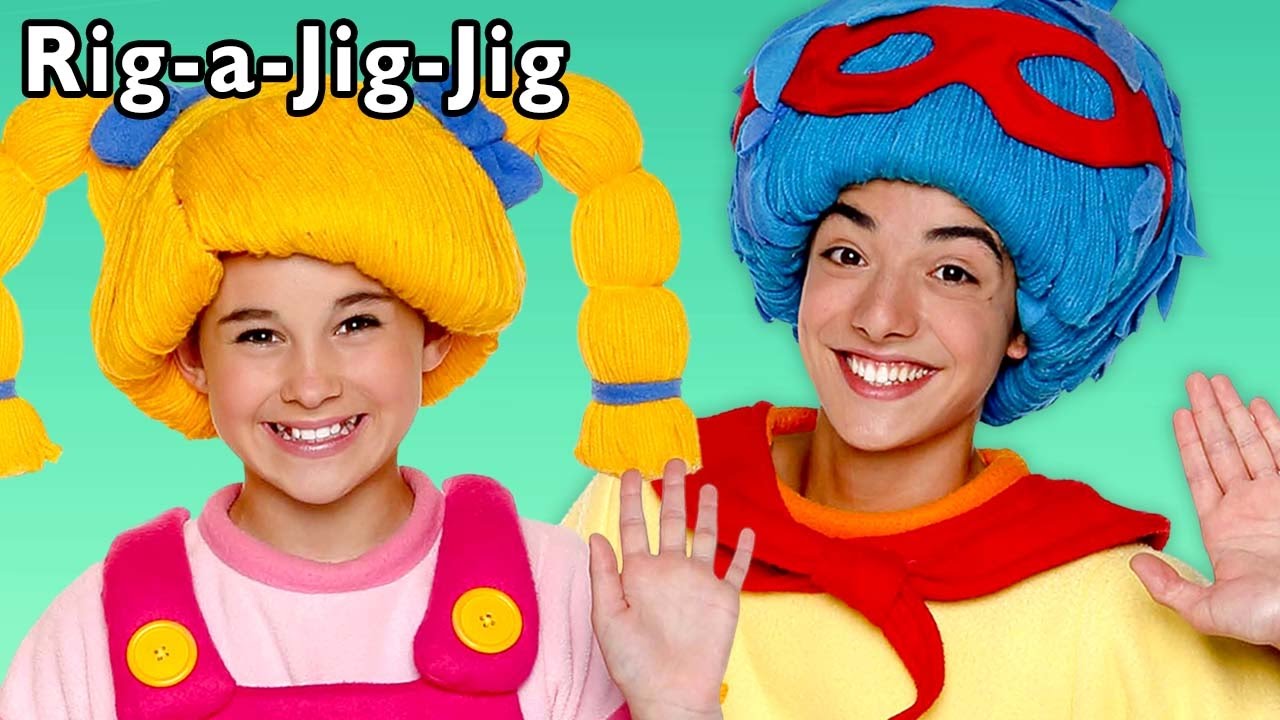 Dancing Through Town | Rig-a-Jig-Jig + More | Mother Goose Club Phonics ...
