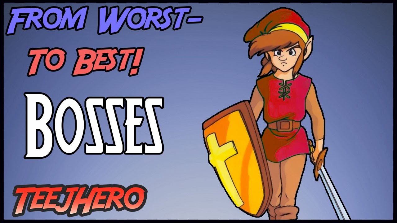 From Worst to Best! Zelda II: The Adventure of Link Bosses! - YouTube