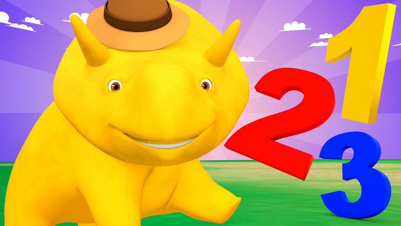 Dino Learns About Numbers by Playing Number Detective - YouTube