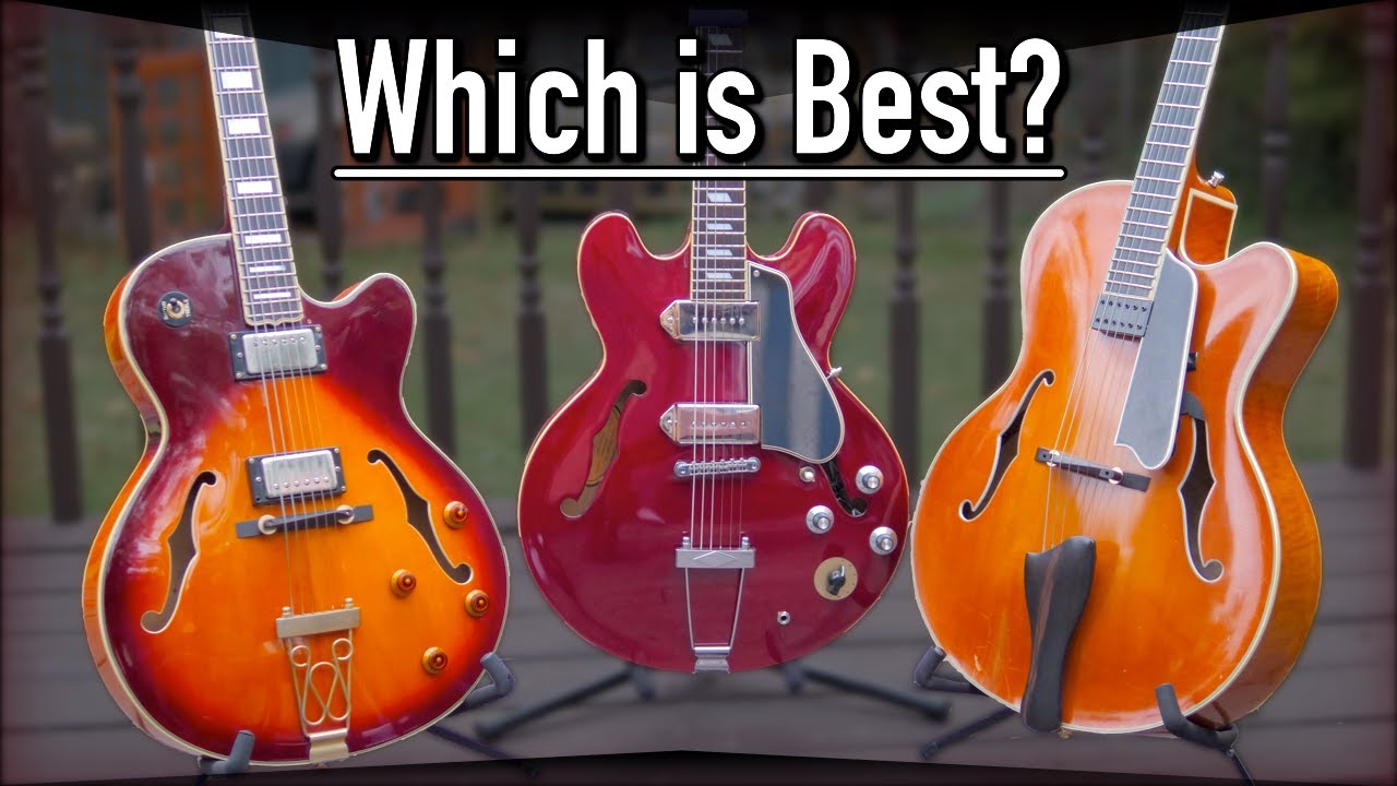 3 Types of Archtop Jazz Guitars You Need To Know - YouTube