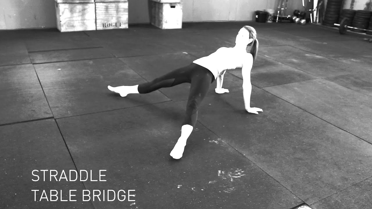 Straddle Table Bridge - YouTube