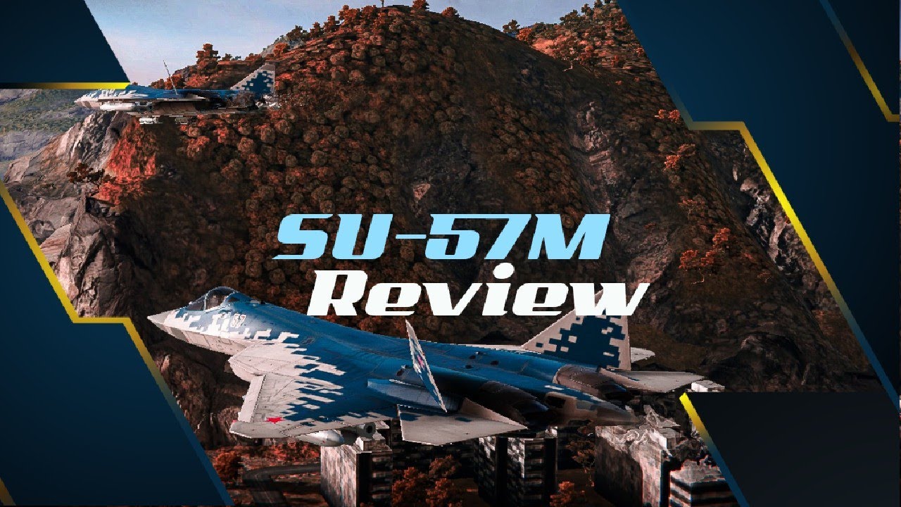 New Su57M attack fighter Review || Modern Warships - YouTube