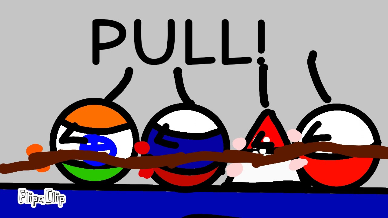 Countryballs Squid Game:Tug of War Edition - YouTube