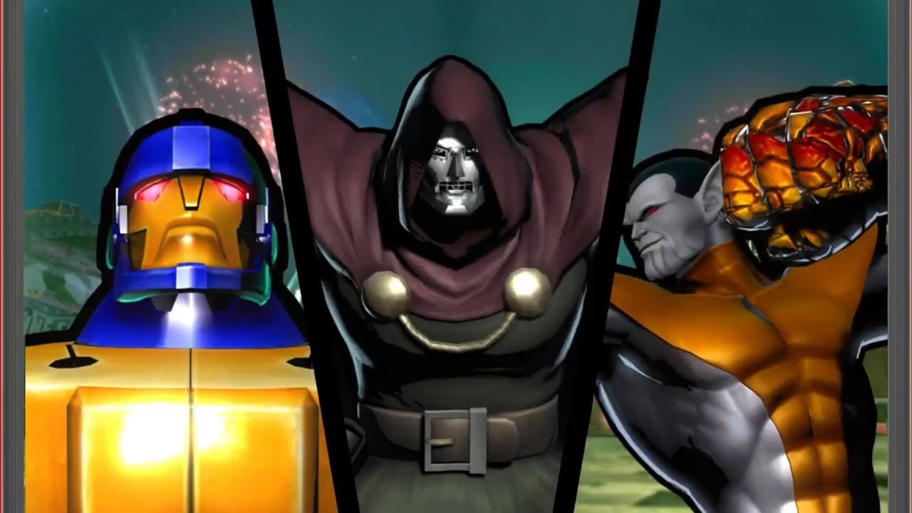 Ultimate Marvel vs Capcom 3: Doctor Doom, Sentinel, and Super Skrull ...