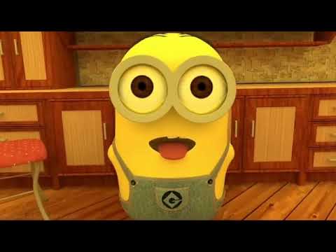 Minions Johnny Johnny yes papa bass boosted song earrape - YouTube