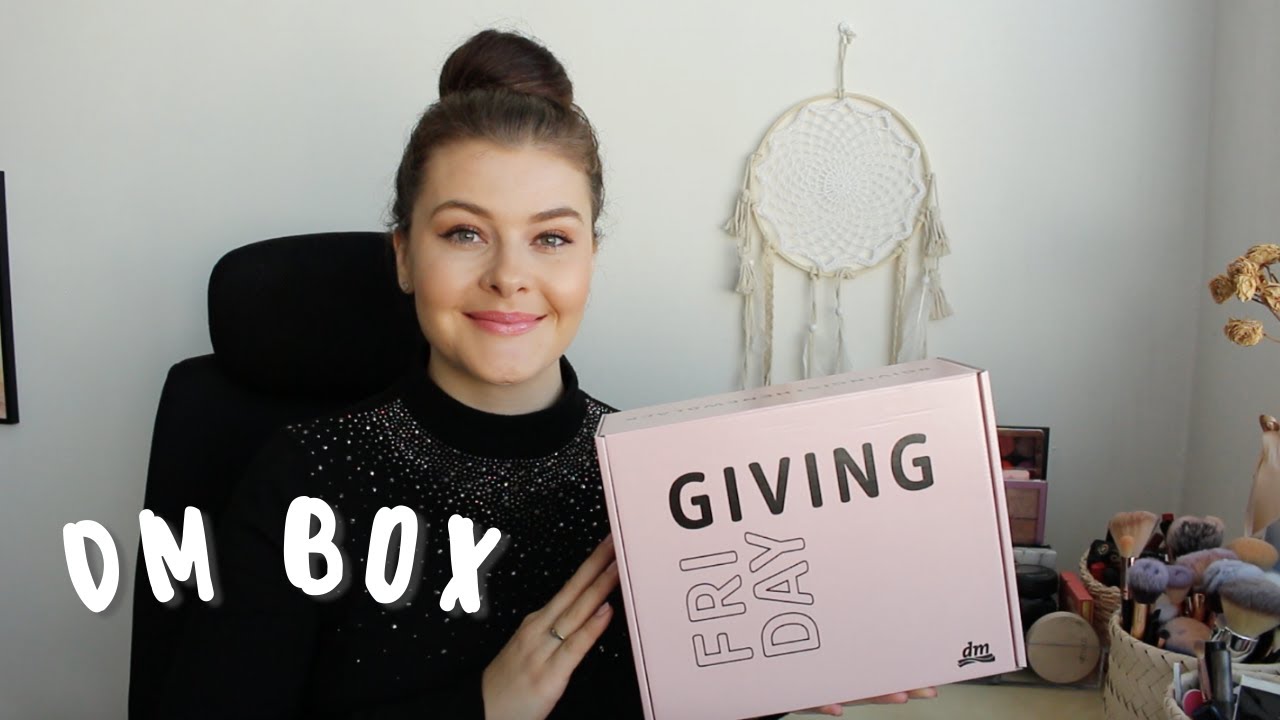 DM BOX rozbalovačka - GIVING FRIDAY BOX - YouTube