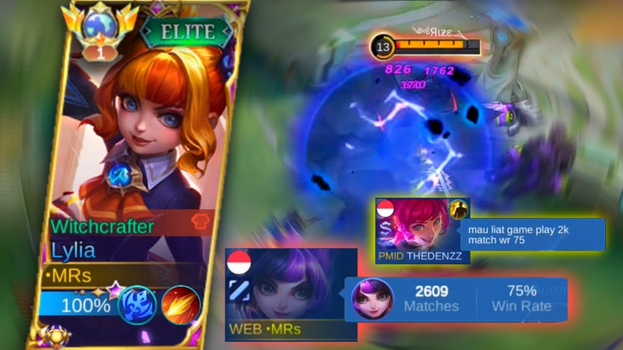 LYLIA 2K MATCH GAMEPLAY - Mobile Legends - YouTube