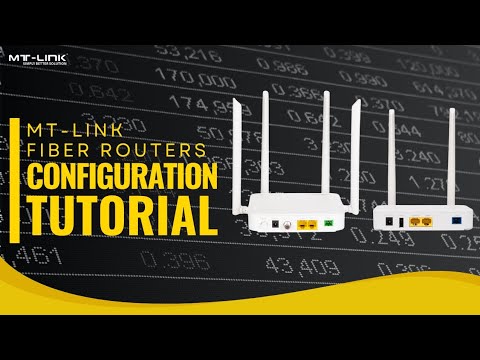 How to Configure MT-LINK XPON Fiber Routers ll Configuration Tutorial ...
