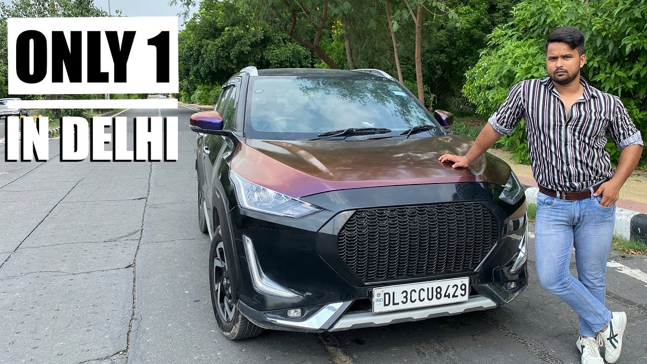 Only 1 Nissan Magnite Modified in DELHI - YouTube